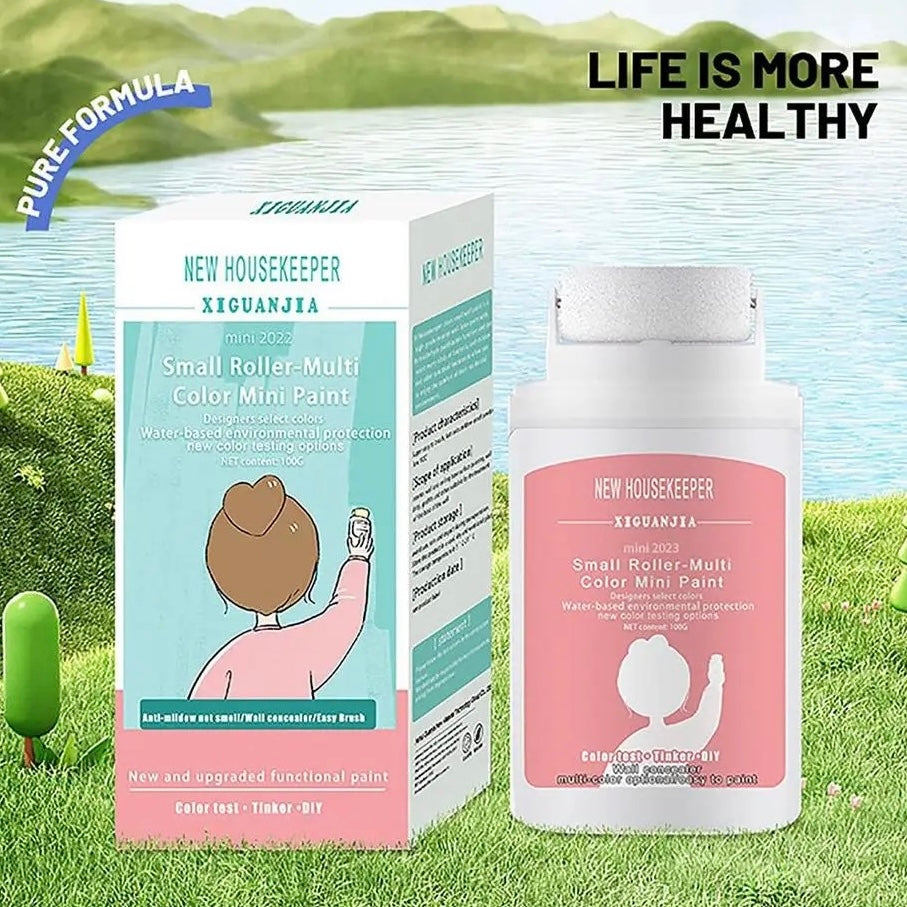 Paint cleaning wall graphics