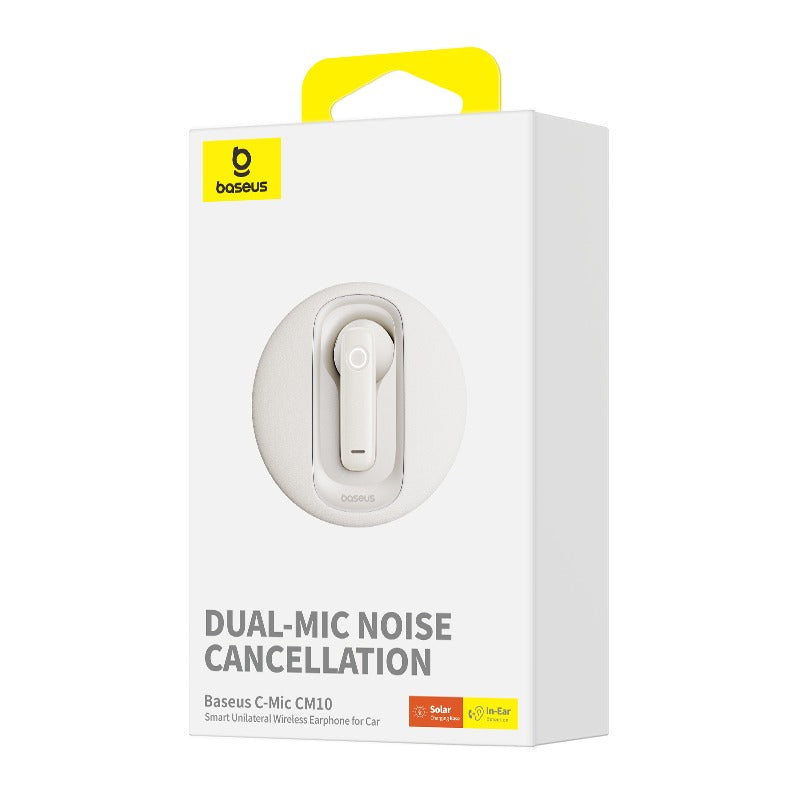 Single Sided Wireless Headphone Bluetooth 5.3 Dual Mic Handsfree Earph