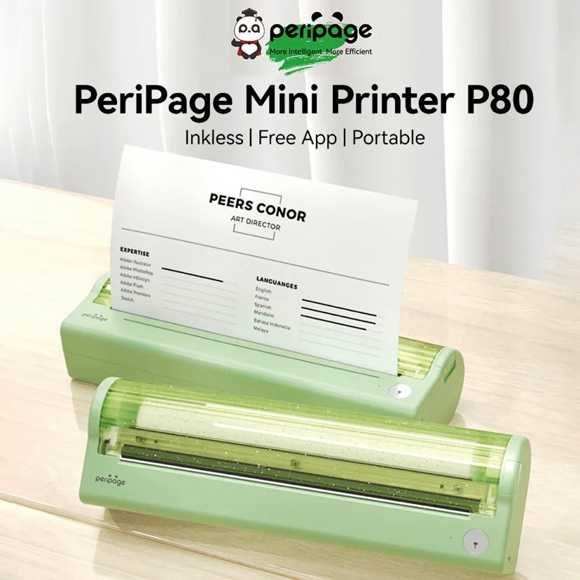 طابعة حرارية محمولة PeriPage P80 – الابداع