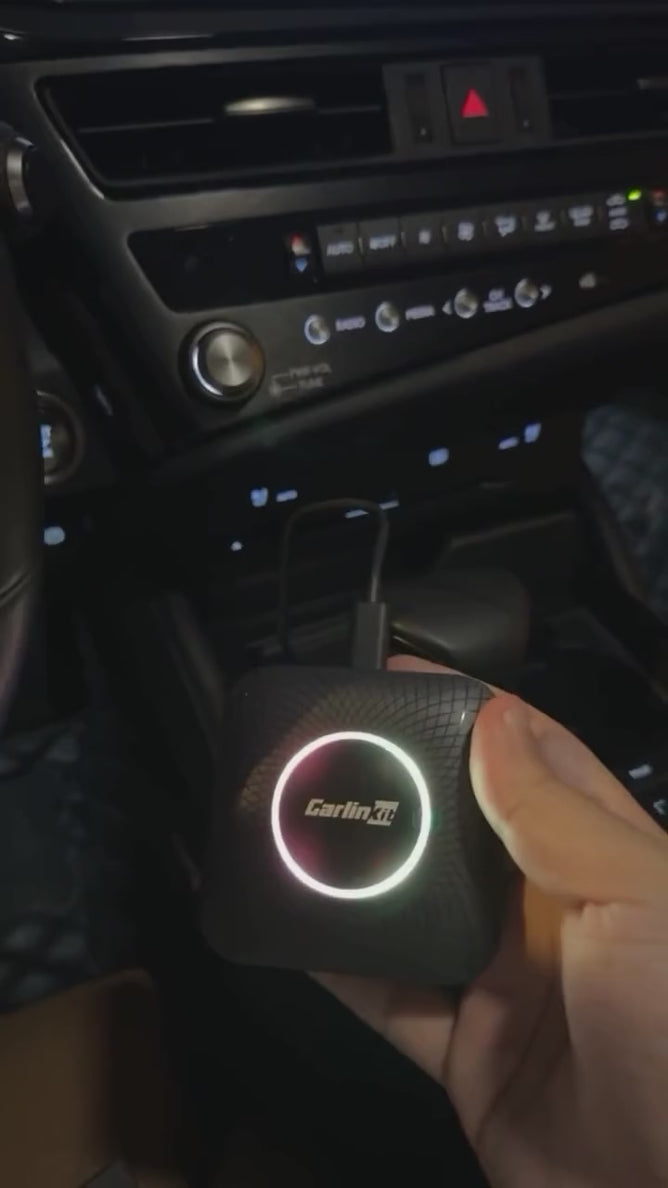 Carlink 8+128Gb Led Light Custom Carlinkit Car Play Smart Box Ai Box F